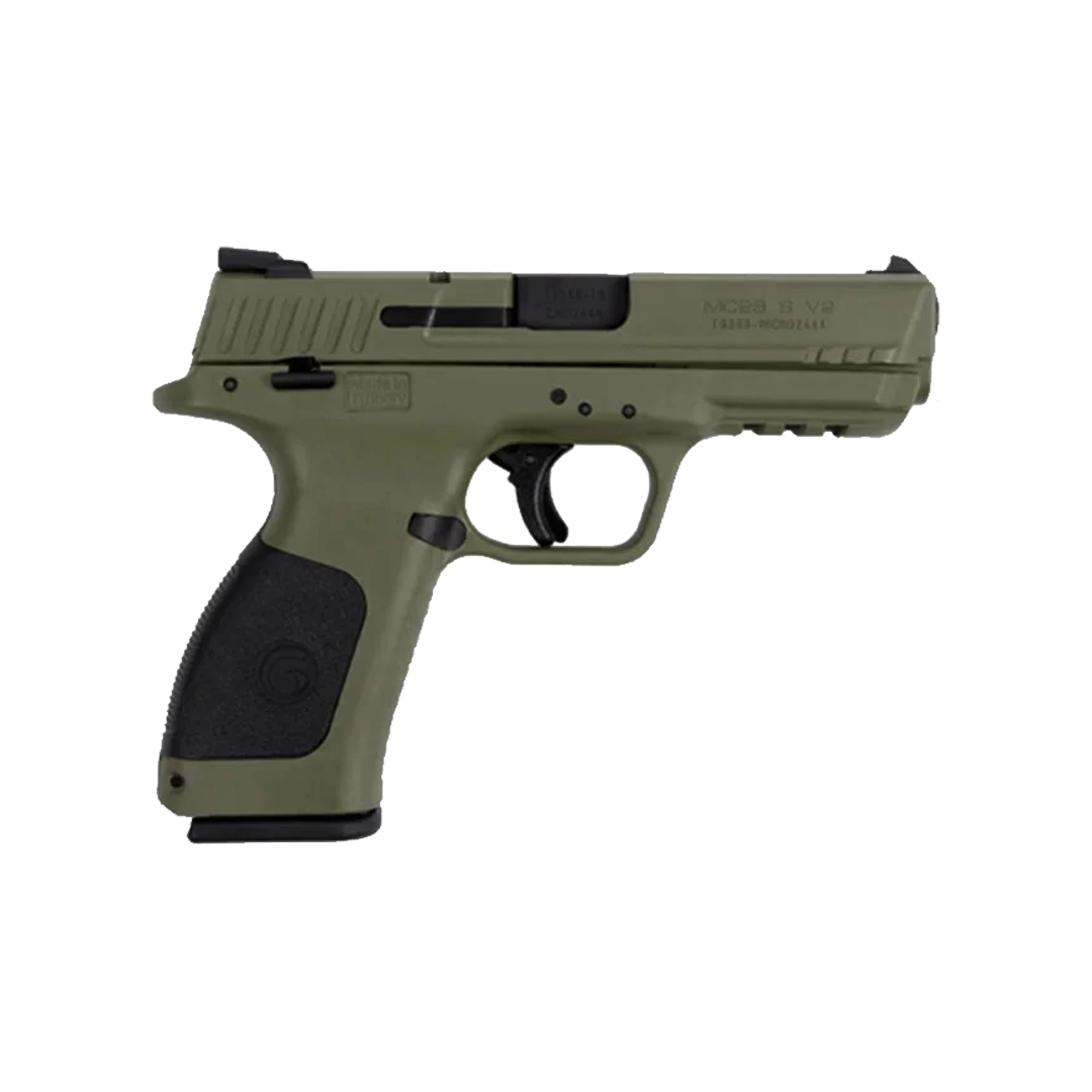 GIRSAN MC28 SV2 OD GREEN STEEL SLIDE POLYMER FRAME – Northern Arms and ...